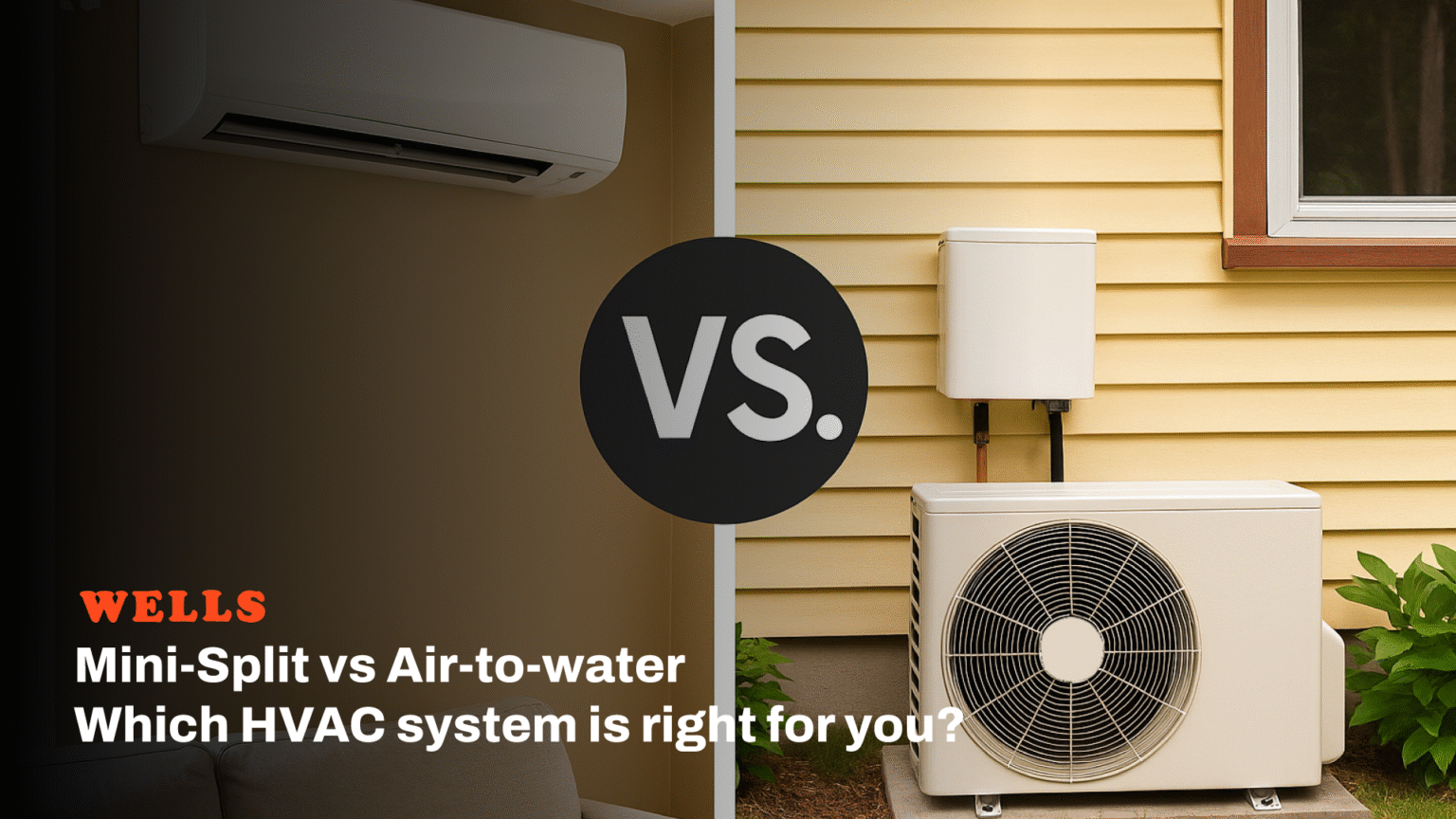 Mini-Split vs Air-to-Water: Which HVAC System Is Right for You? - WELLS ...